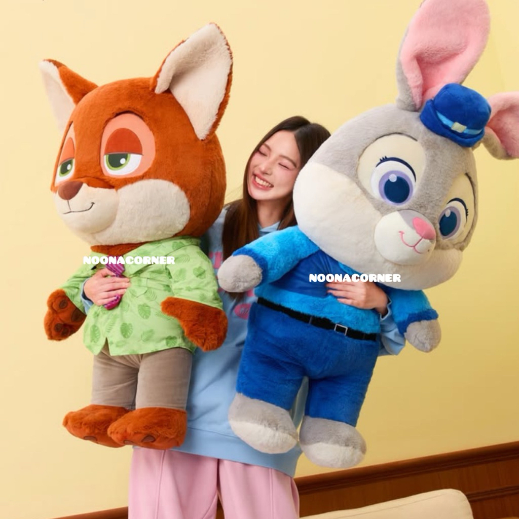 Jual Miniso x Zootopia‼️ Boneka Lucu Super Jumbo Zootopia 2 Collections ...