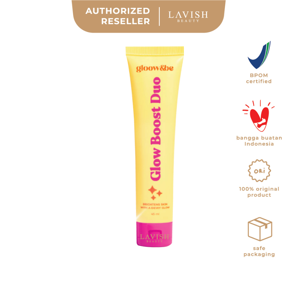 Jual GLOOW & BE Glow Boost Duo Moisturizer (45ml) | Shopee Indonesia