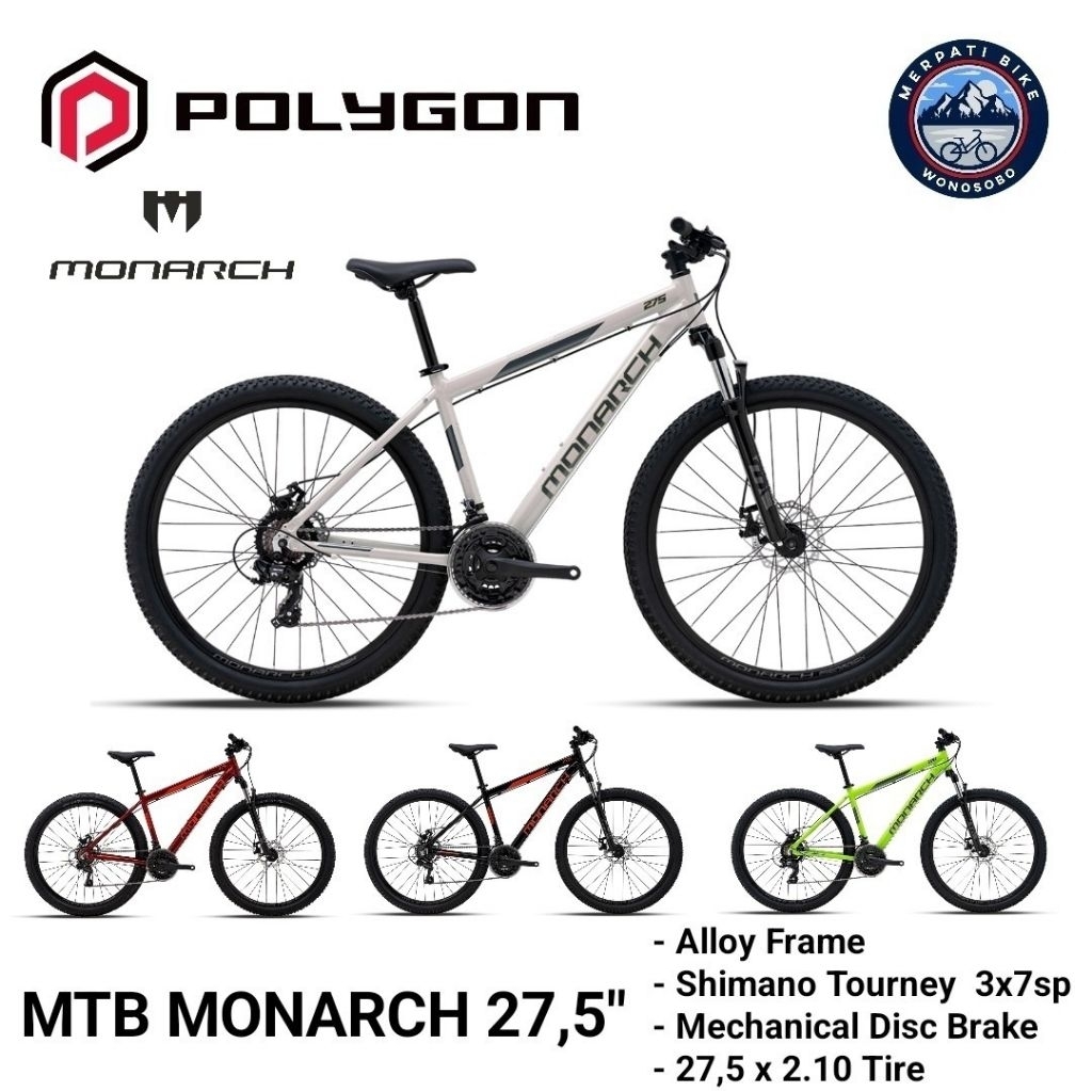 Jual Polygon Monarch Sepeda MTB Monarch 27,5 by Polygon | Shopee Indonesia