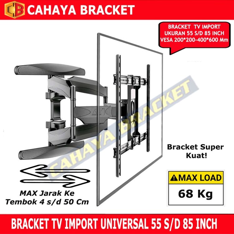 Jual Braket Tv 75 70 65 60 55 50 43 Inch Bracket Tv Samsung, Braket tv ...