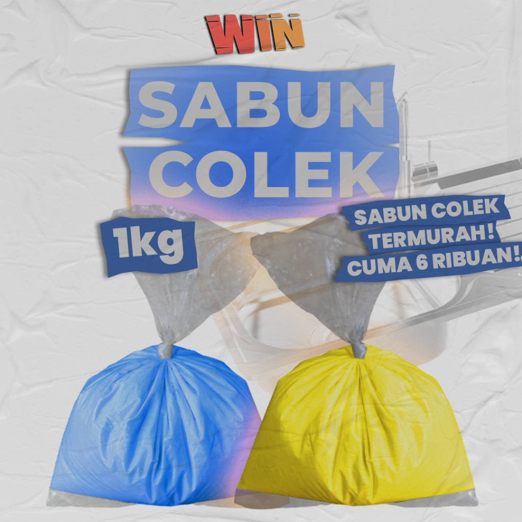 Jual Sabun Colek WIN 1kg Sabun Jadul Serbaguna Sabun Colek Kiloan ...