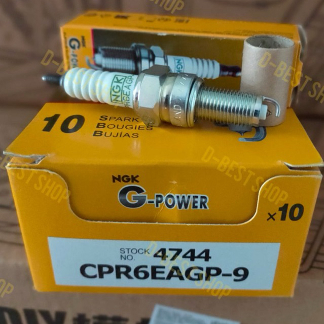 Jual Busi racing NGK G-power kharisma, supra x125 | CPR6EAGP-9 | Shopee ...