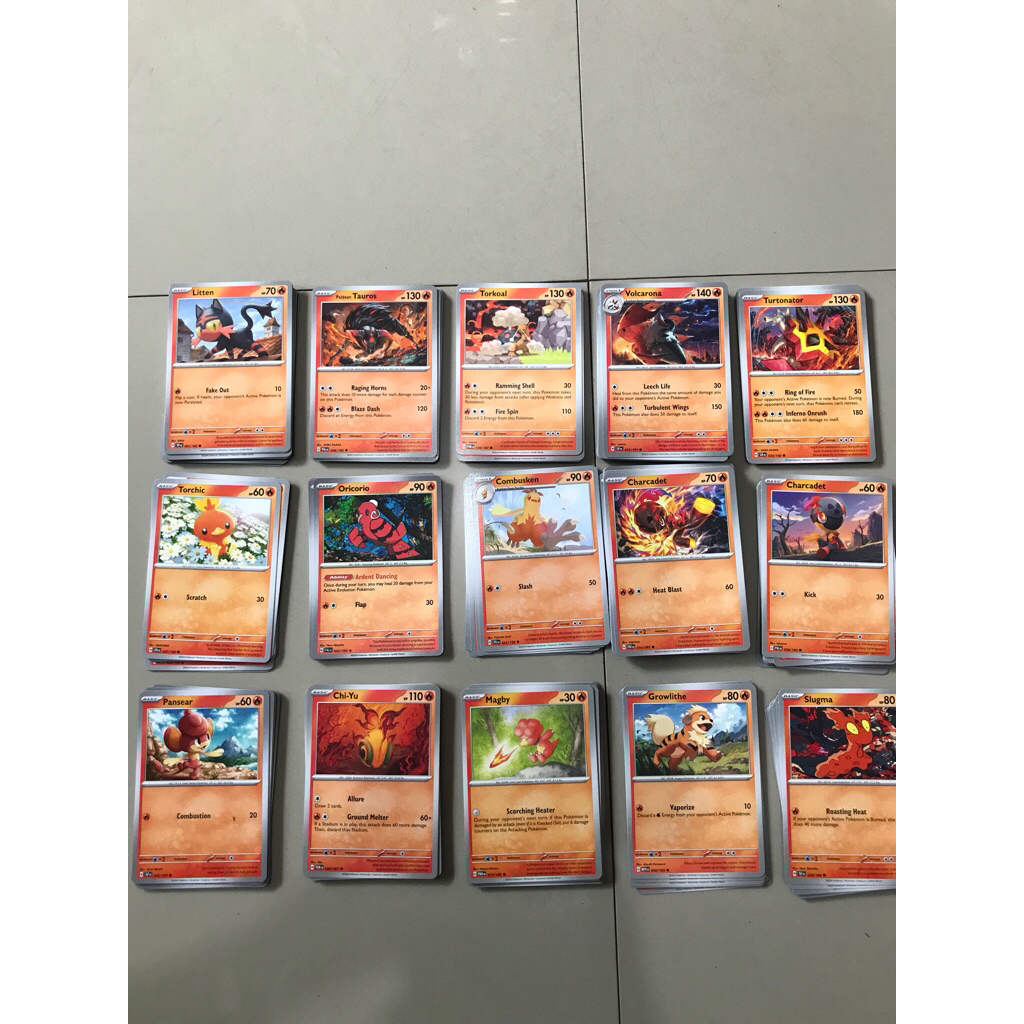 Jual kartu pokemon original elemen fire | Shopee Indonesia