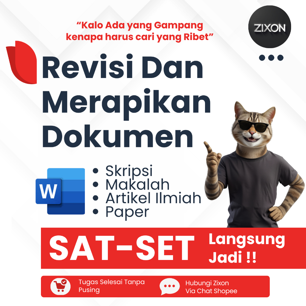 Jual Revisi Dan Merapikan Dokumen Skripsi, Makalah, Artikel ilmiah ...