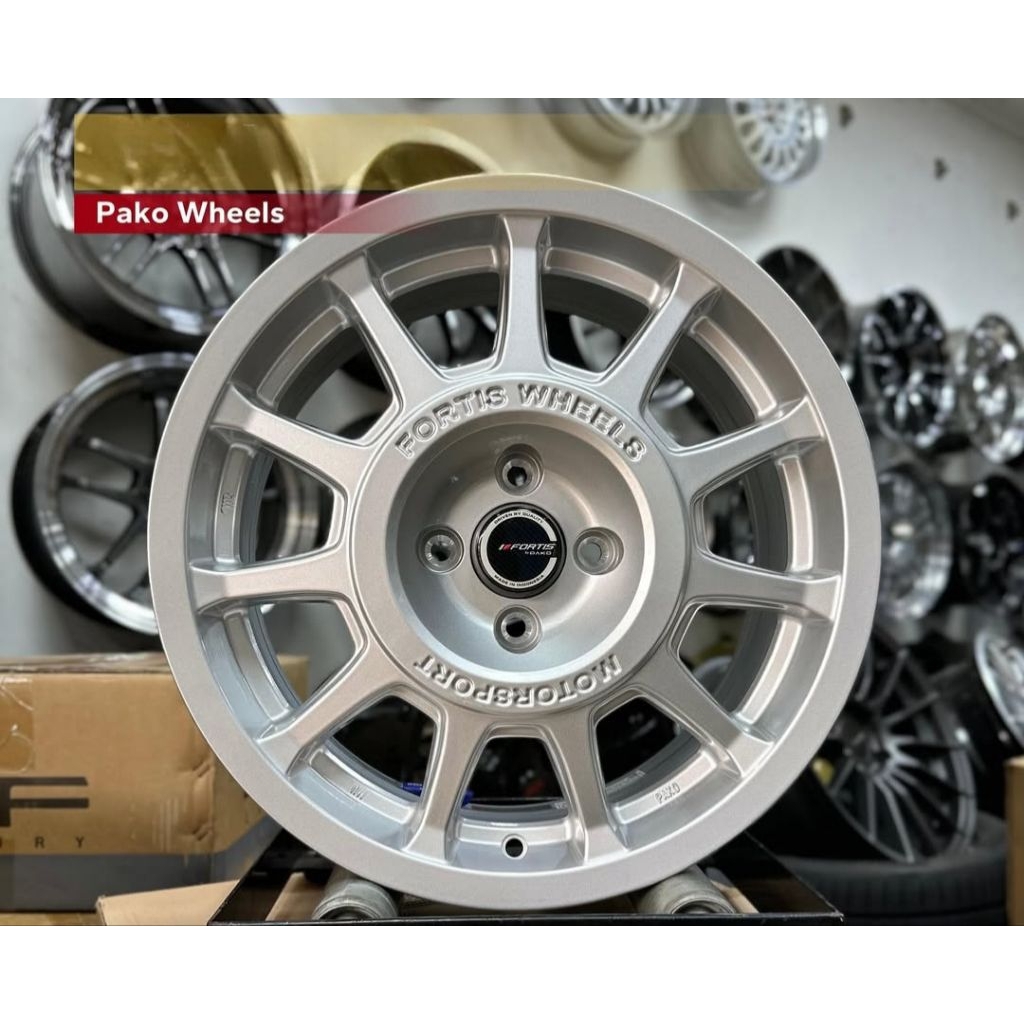 Jual velg fortis 02 rally alto pcd 4x100 lebar 7 velg racing r16 untuk ...
