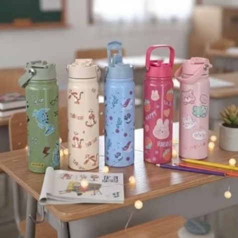 Jual Tumbler Anak stainless steel Sus 304 Botol Minum anak Karakter ...