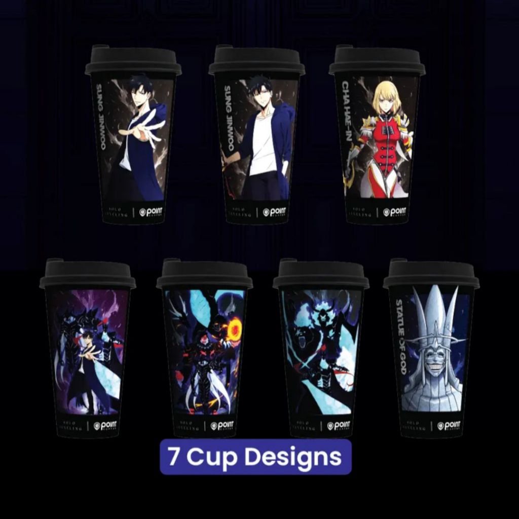 Jual Point Coffee x Solo Leveling Collectible Cup Series Time To Arise ...