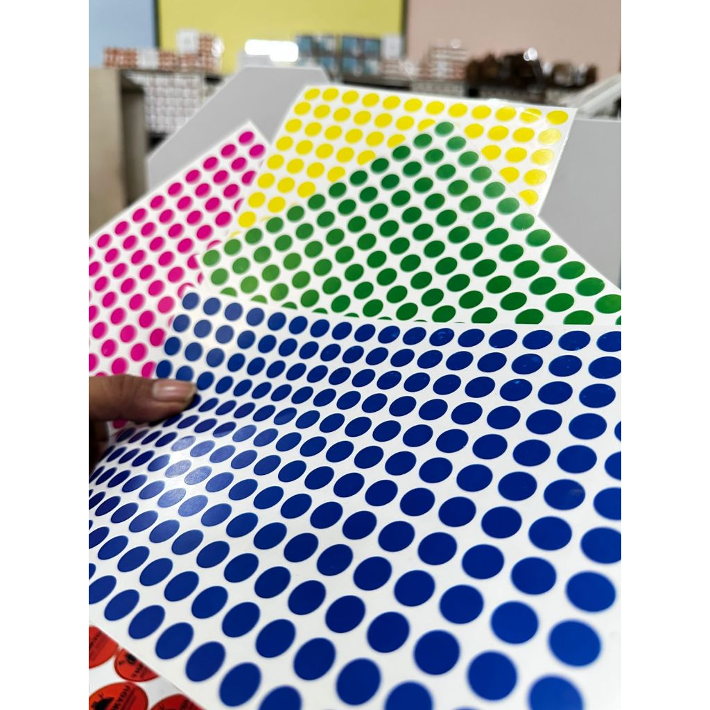 Jual Stiker DOT DIY Penanda / Dot Label / Stiker Bulat 200pcs Sudah ...