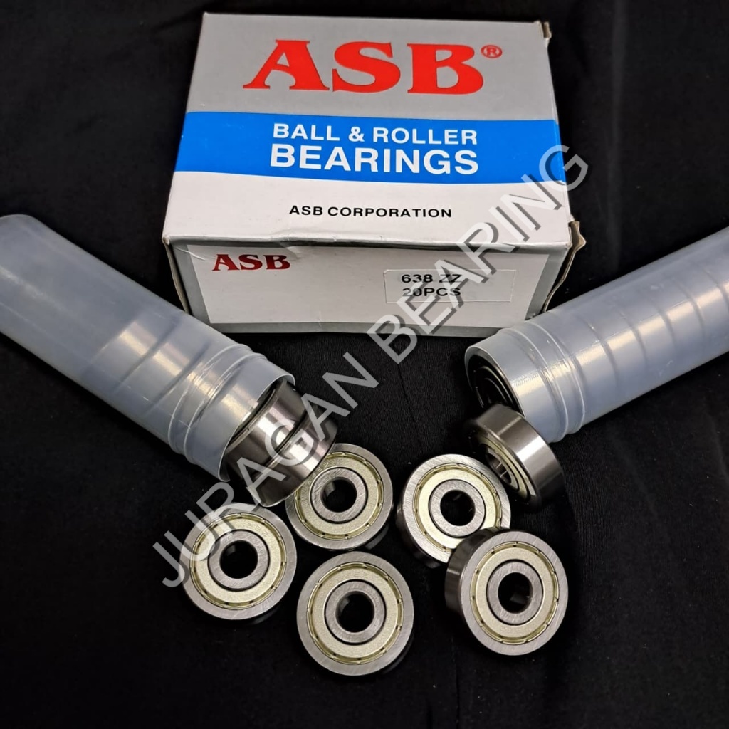Jual (ISI 10PC) Bearing 638 ZZ ASB 638ZZ (8x28x9mm) | Shopee Indonesia