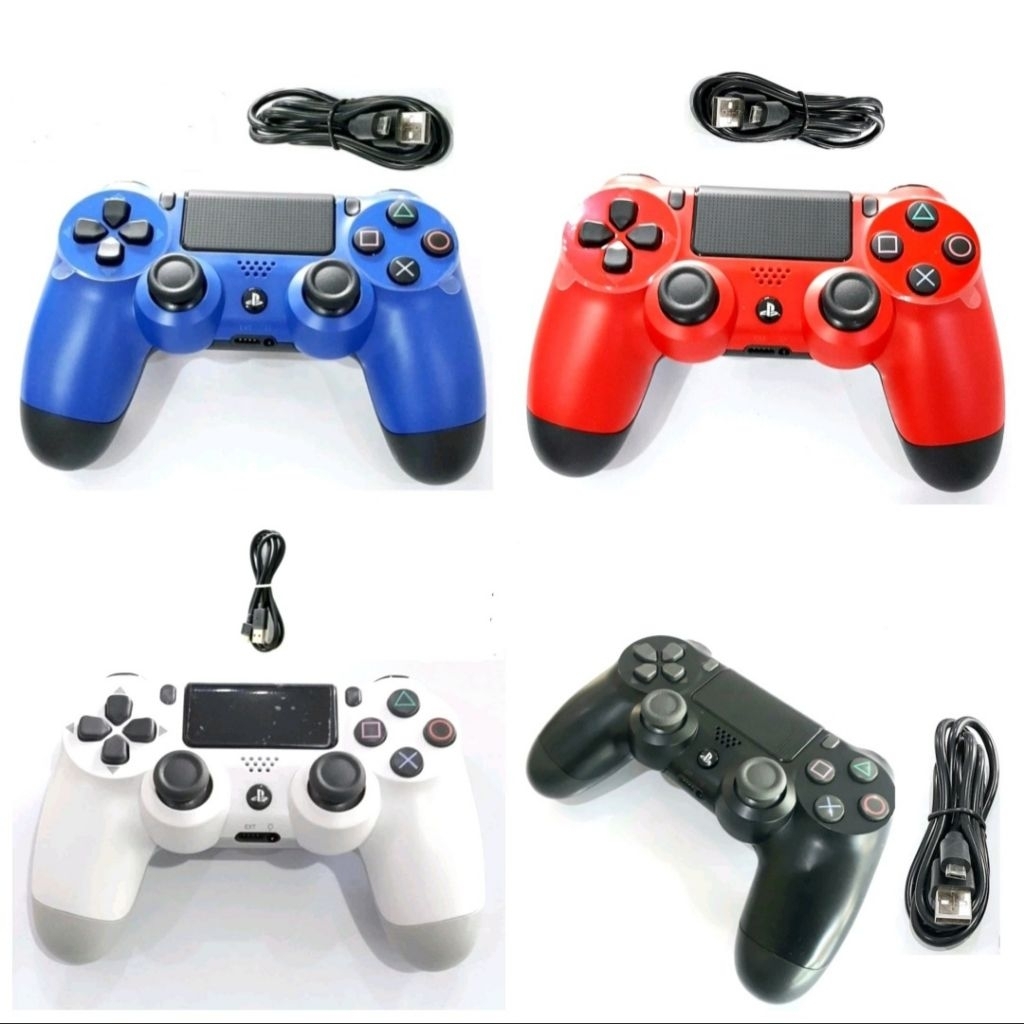 Jual STIK PS4 ORI PABRIK + KABEL CAS 90CM | Shopee Indonesia