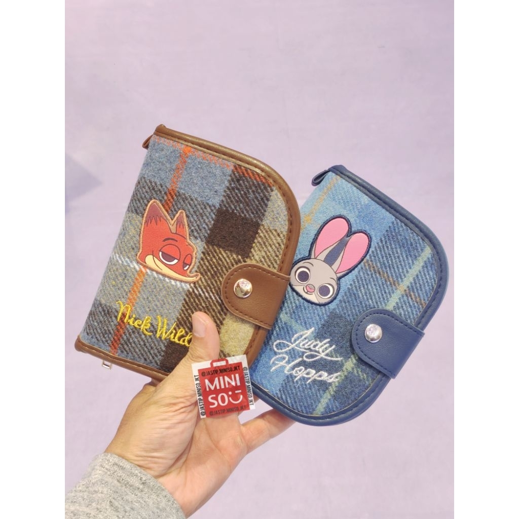 Jual MINISO Card Holder / Dompet Kartu DISNEY ZOOTOPIA Collection ...