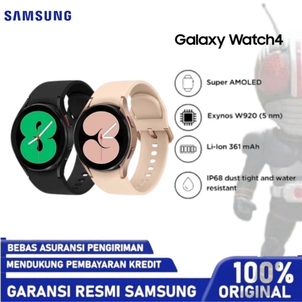 Jual SAMSUNG WATCH 4 SM-R860 ORIGINAL GARANSI RESMI | Shopee Indonesia