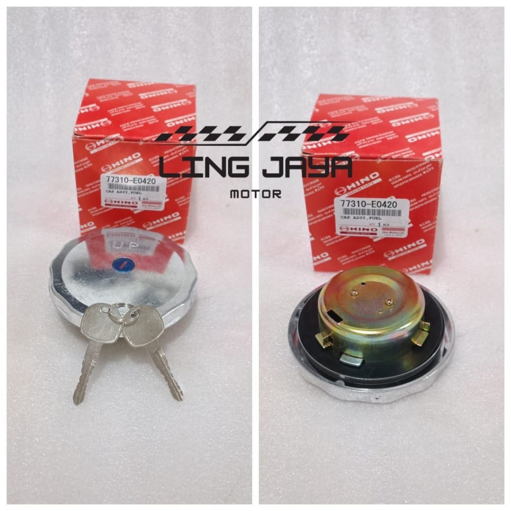 Jual CAP ASSY FUEL TANK 77310-E0420 ASLI HINO 500 TUTUP TANGKI SET ...