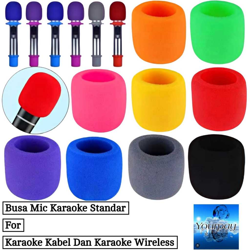 Jual Busa Mic Karaoke / Busa Microphone Karaoke Wireless / Sarung ...