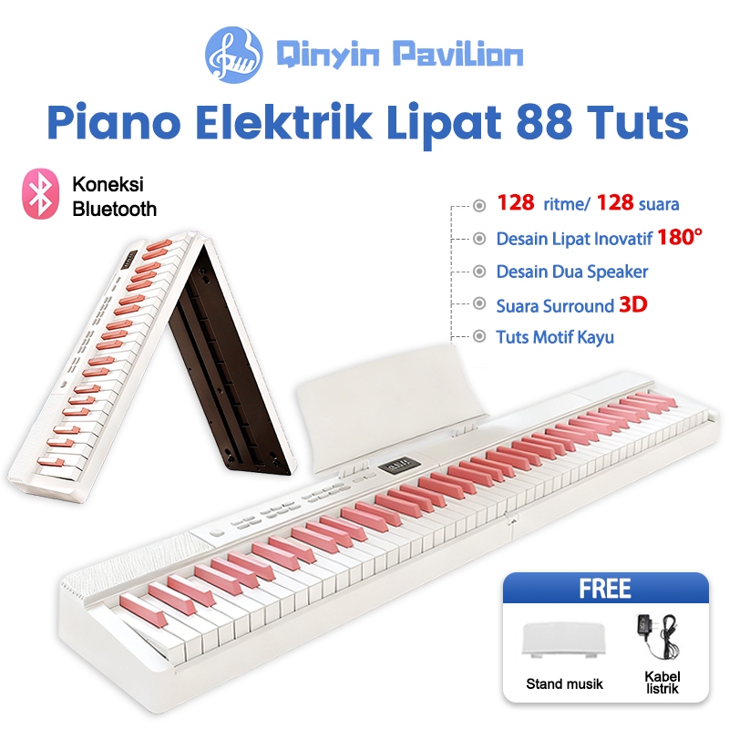 Jual Qinyin_pavilion - Piano Elektrik Lipat 88 Tuts – Portabel untuk ...