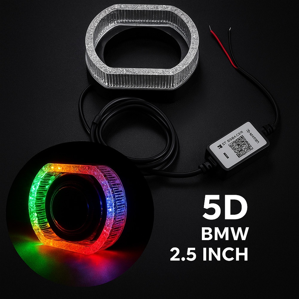 Jual 5D Shroud RGB BMW Crystal Projector 3 Inch / 2.5inch | Shopee ...