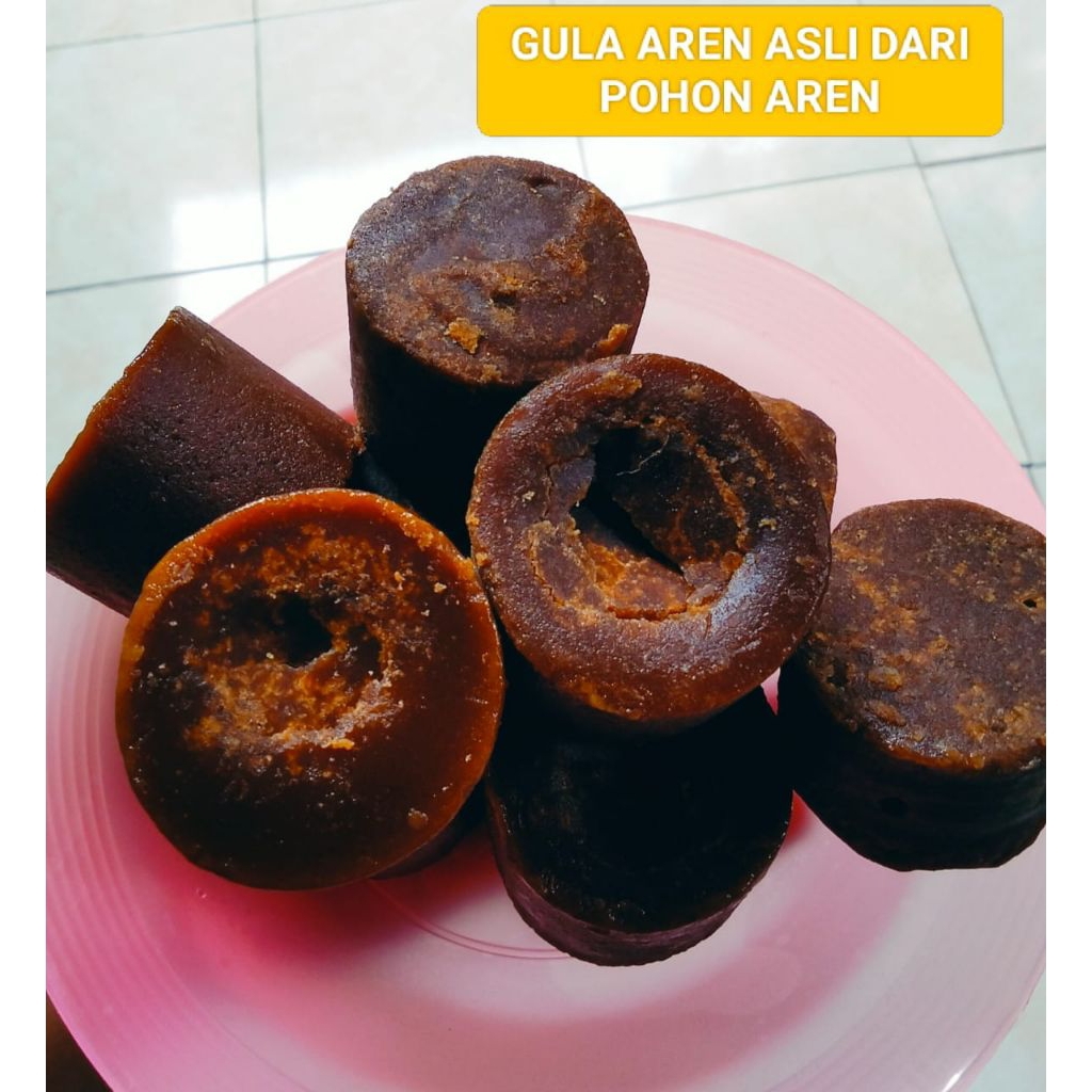 Jual Gula aren asli dari pohon aren kawung Jawa barat 1/2 setengah kg ...