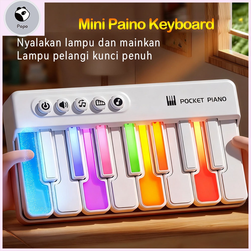 Jual Mini Piano Anak 15 Keys Piano Keyboard Portable Piano Elektronik ...