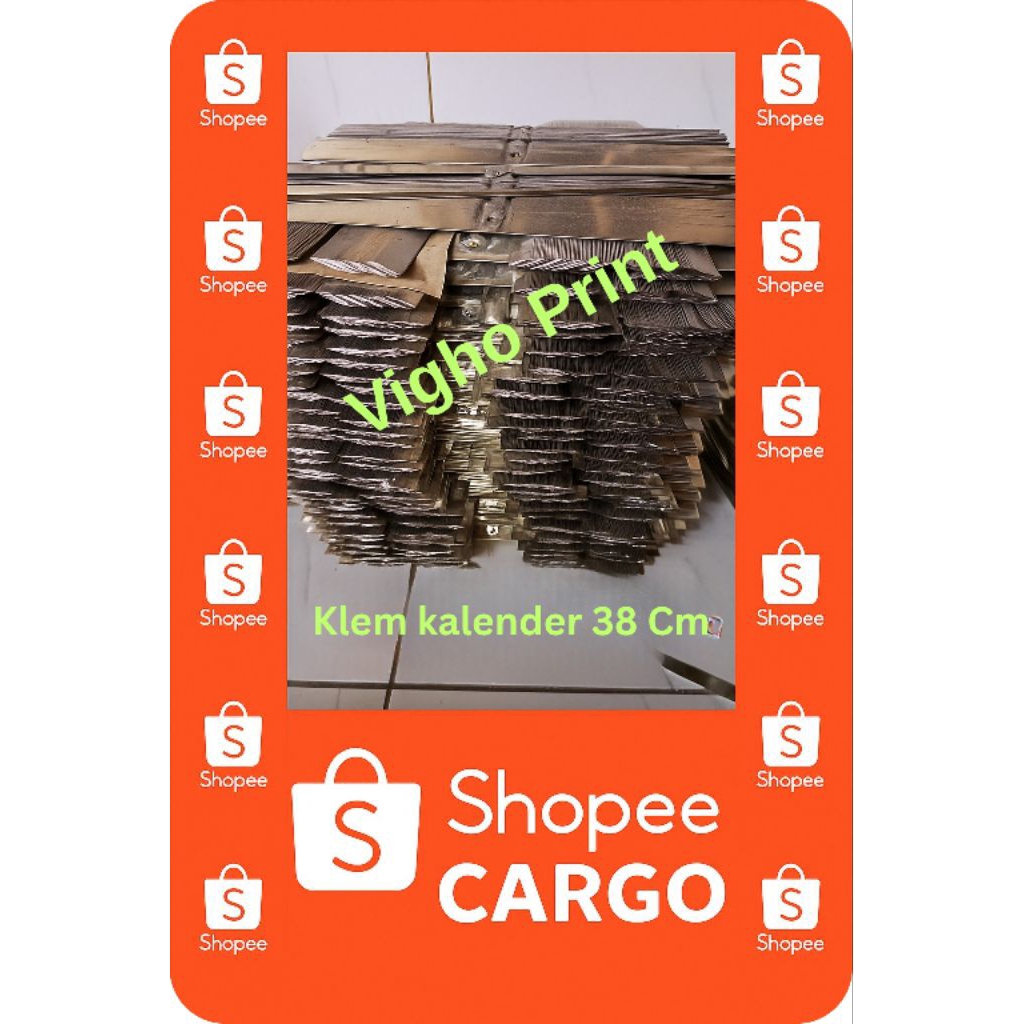 Jual Klem seng kalender 37 cm / 38 cm (1 Bendel = 1000 biji) | Shopee ...