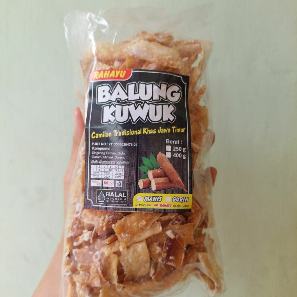 Jual Baling Kuwuk camilan tradisional krekel manis Oleh-Oleh khas ...