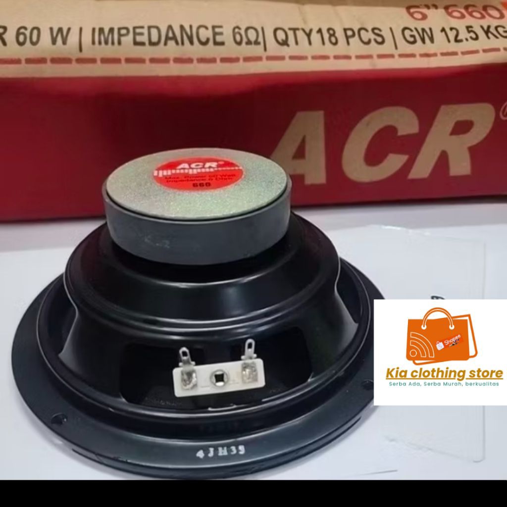 Jual speaker ACR 6 inch Tipe 660 Woofer atau Mid Low | Shopee Indonesia