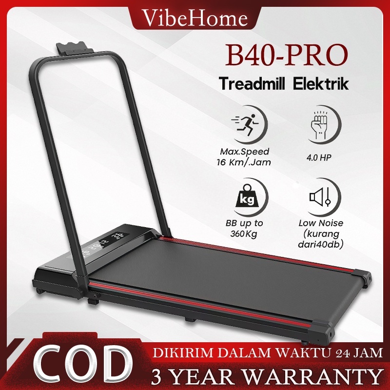 Jual Treadmill Lipat High Watt Incline Portable Walking Pad Alat ...