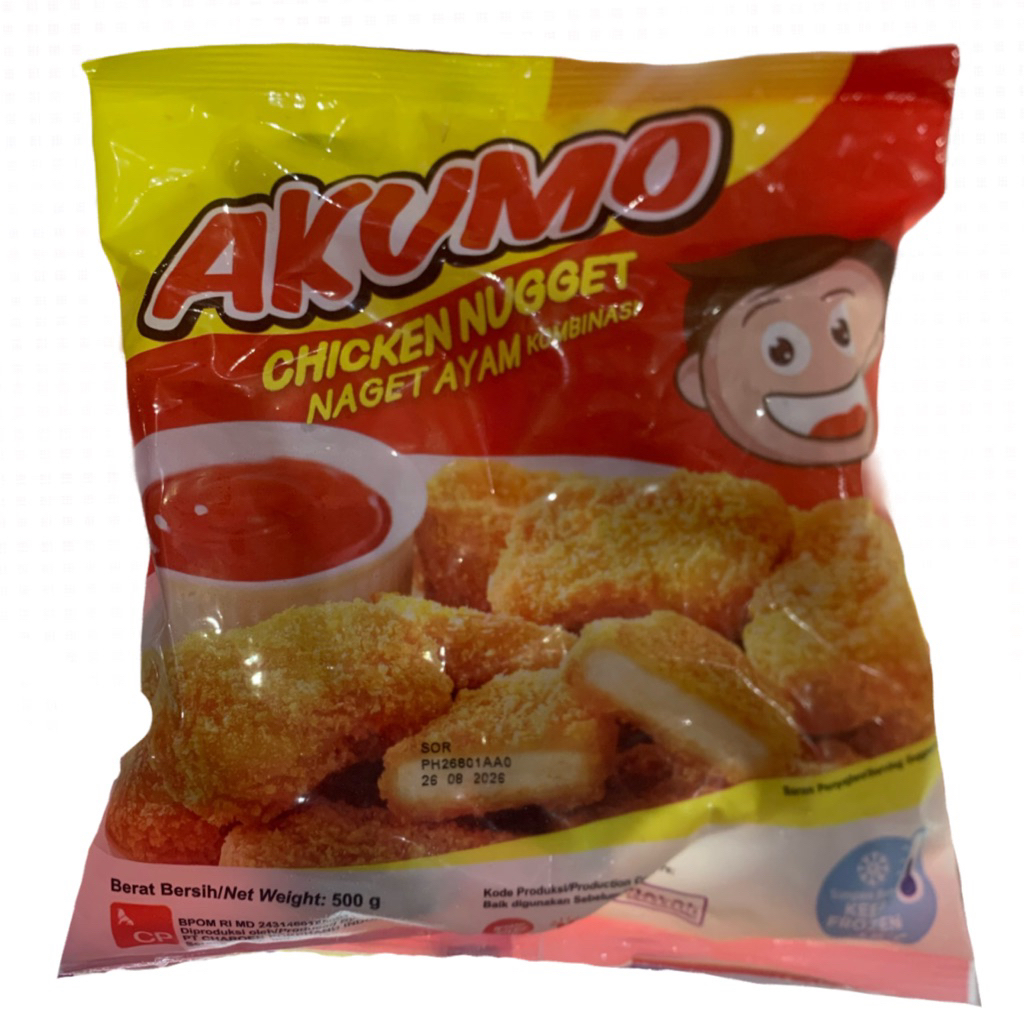 Jual AKUMO Chicken Nugget Isi 500 GR | Shopee Indonesia