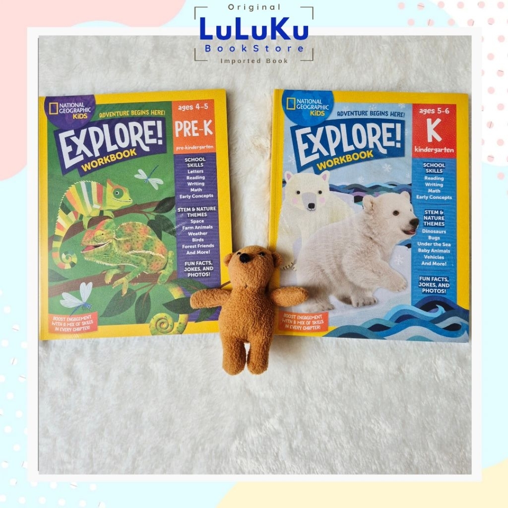 Jual Buku Latihan Anak Preschool dan TK Import National Geographic Kids ...