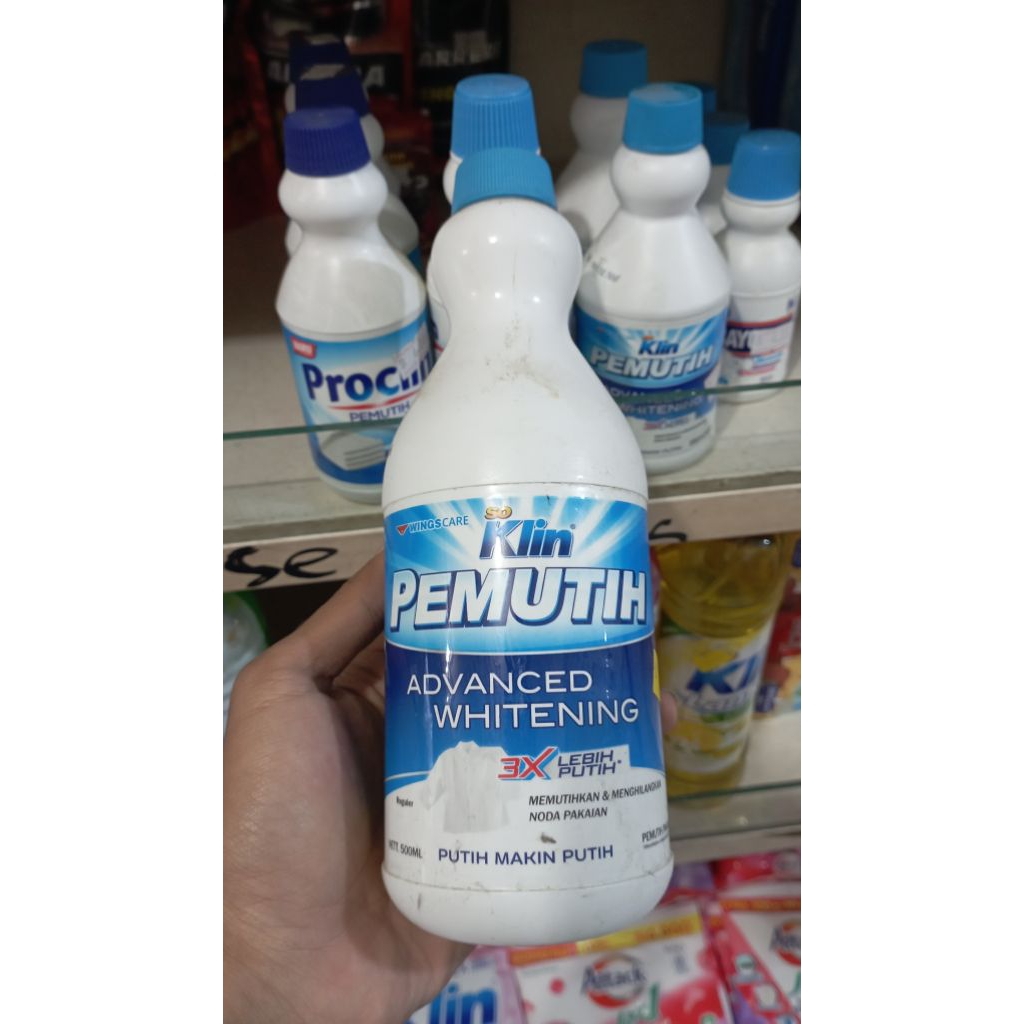 Jual Soklin Pemutih pakaian 500ML | Shopee Indonesia