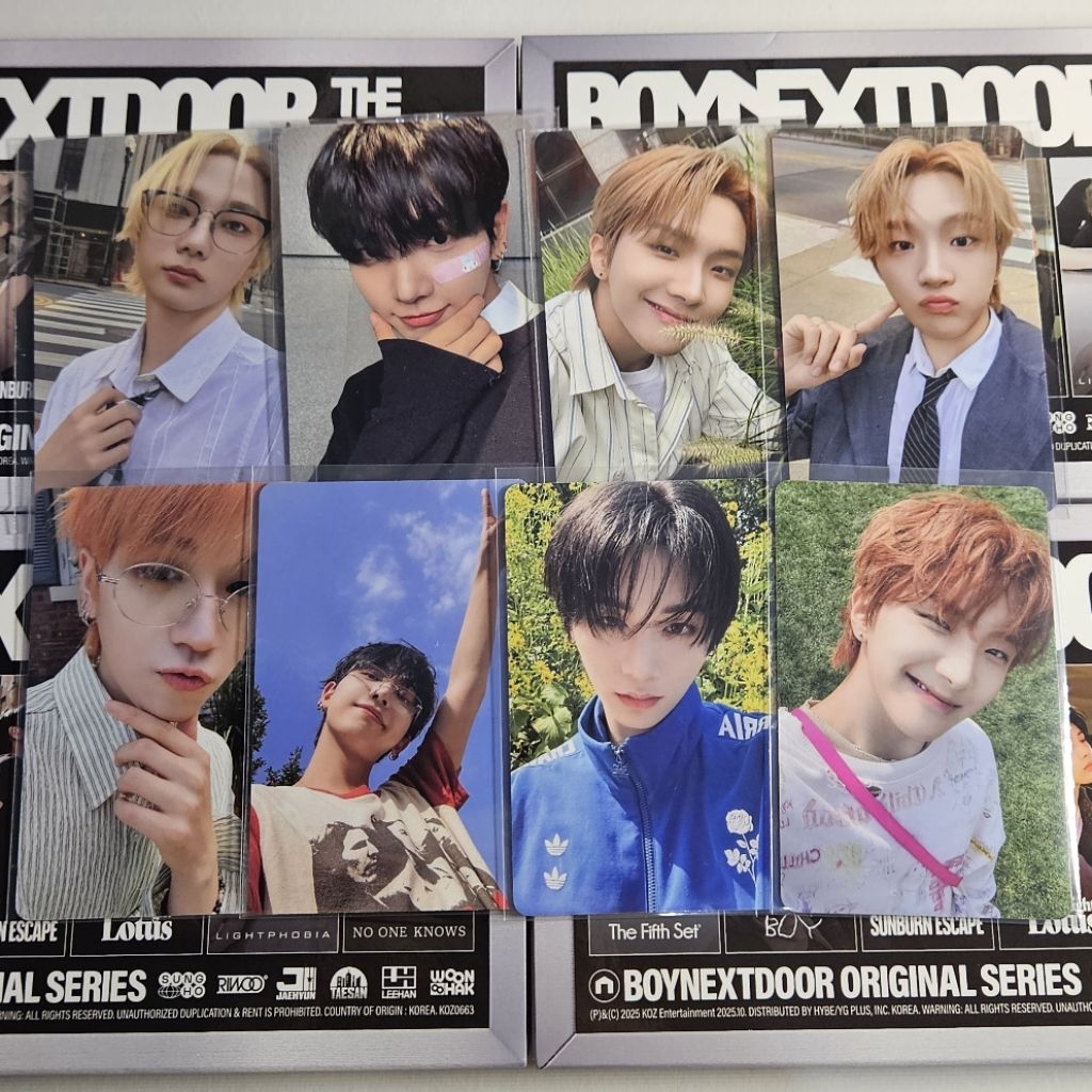 Jual Boynextdoor Album Photocard The Action Sungho Riwoo Jaehyun