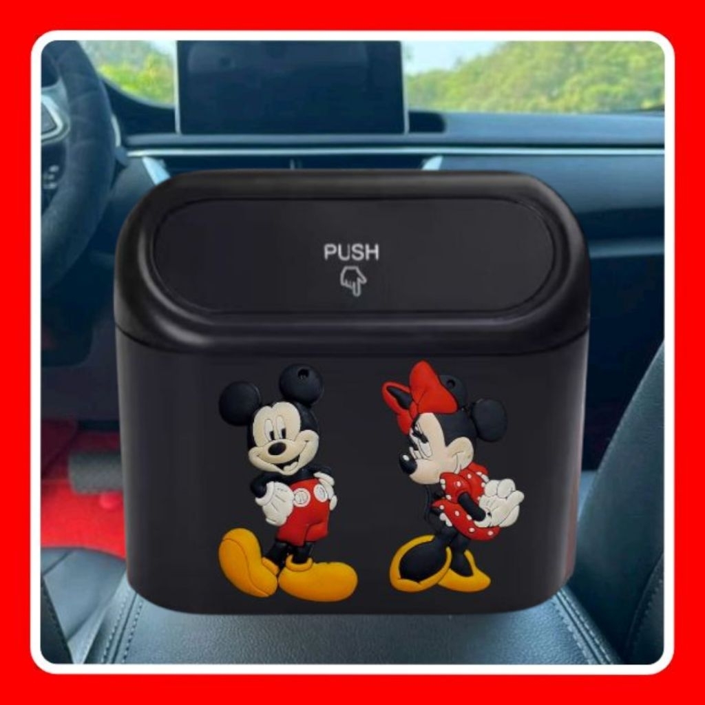 Jual Tong Sampah Mobil Lucu Couple Mickey Minnie Mouse Body | Mini Car ...