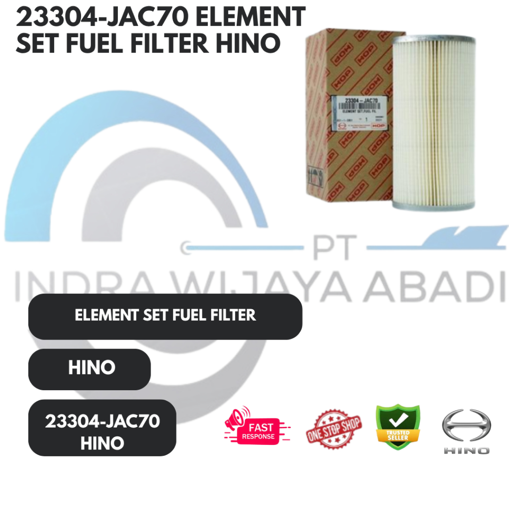 Jual 23304-JAC70 ELEMENT SET FUEL FILTER HINO | Shopee Indonesia
