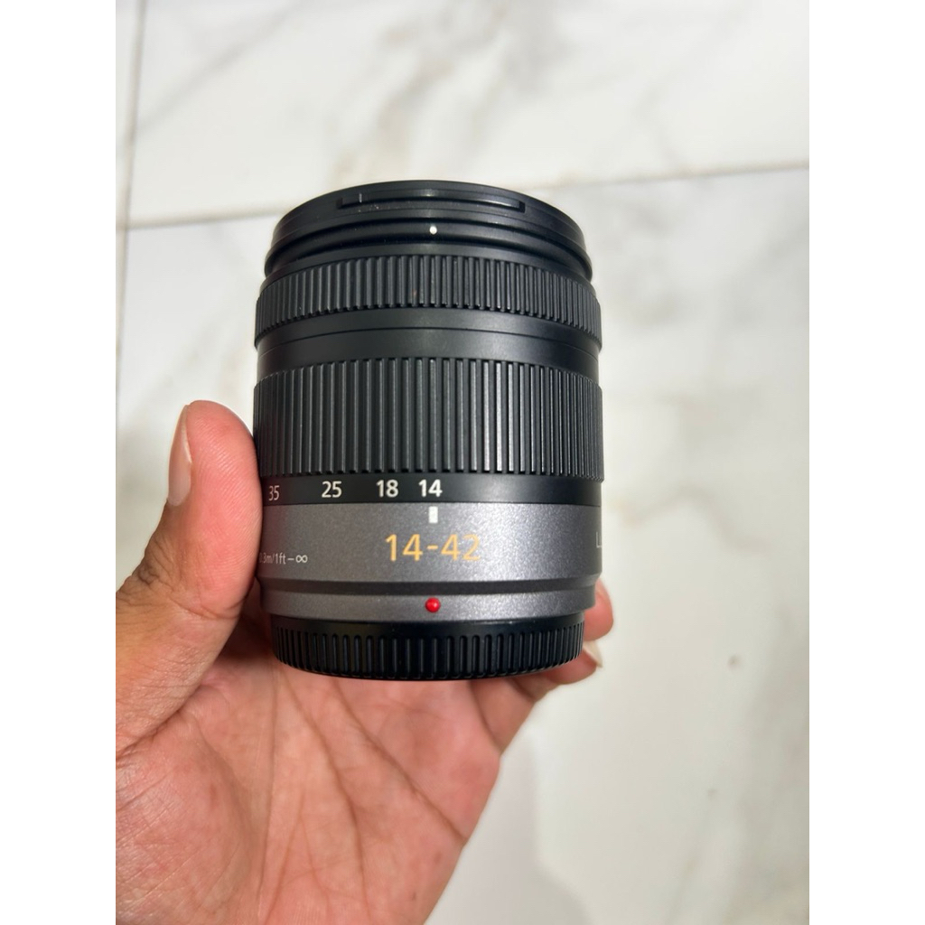 Jual LENSA KIT LUMIX G 14-45 mega ois | Shopee Indonesia