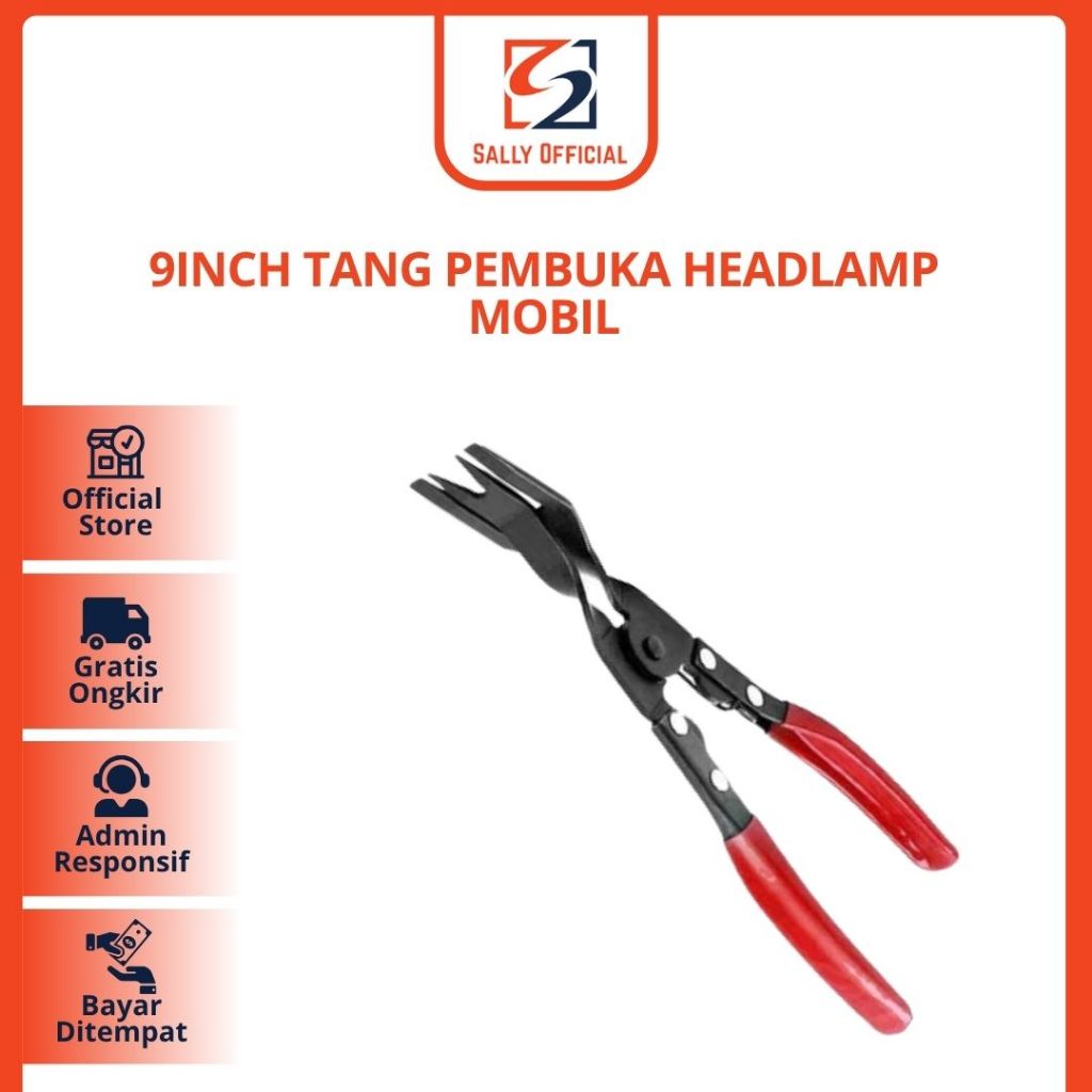 Jual 9inch Tang pembuka headlamp Mobil Tang Lancip Tang klip Mobil ...