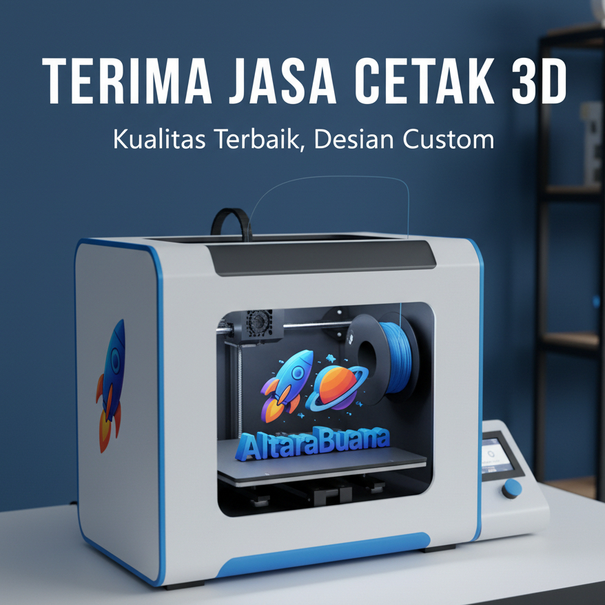 Jual Jasa 3D Printing Murah & Cepat – Custom Model 3D dengan Bahan ...