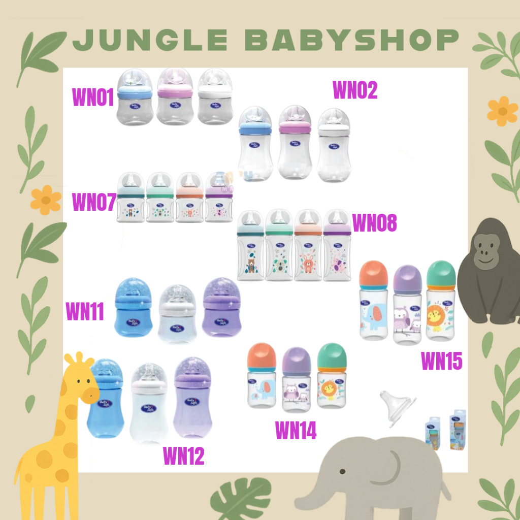 Jual BABY SAFE Botol Susu Wide Neck 120 ml // 125 ml // 150 ml // 250 ...