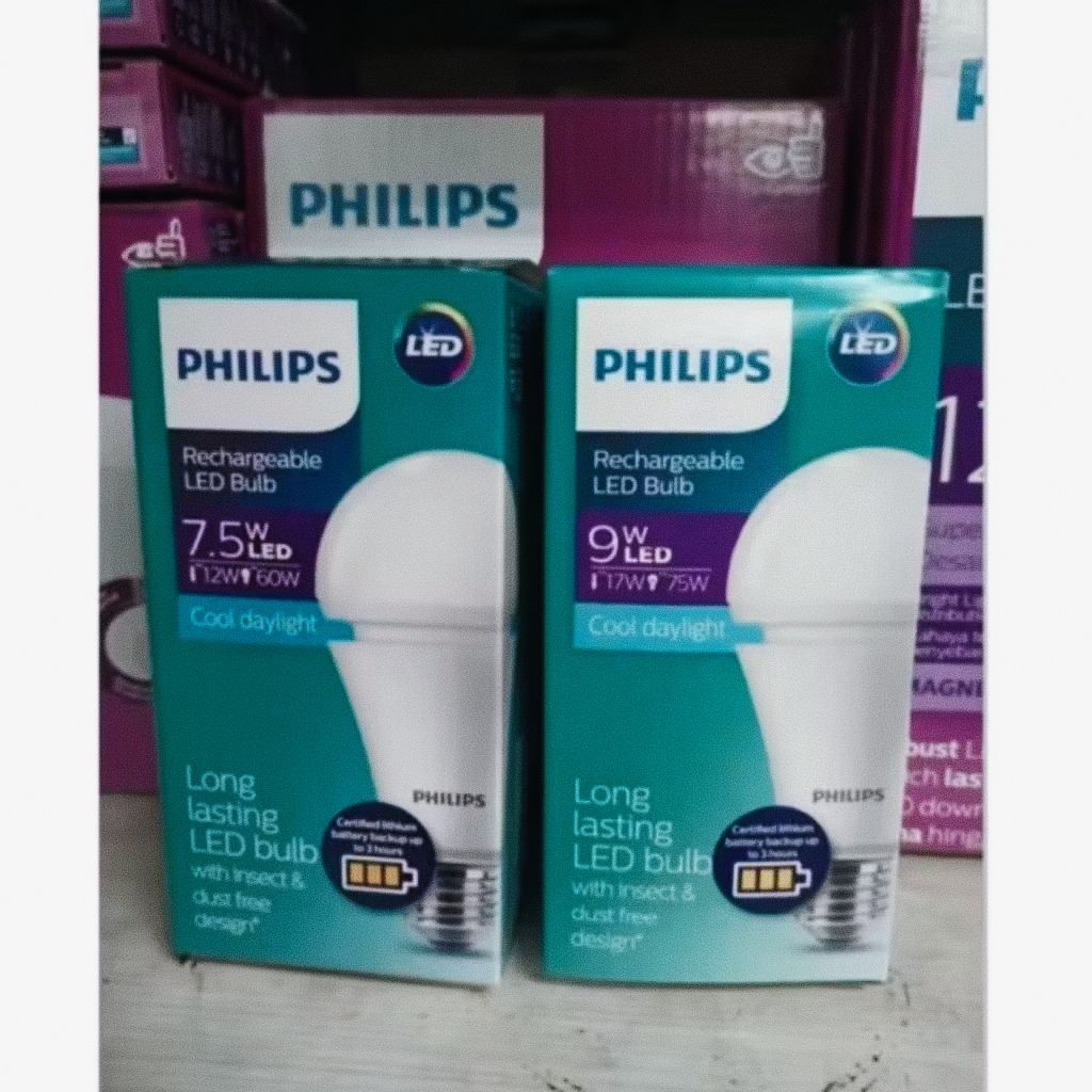 Jual 2 pcs Philips Lampu Emergency 13 watt Led Emergency fiting gantung ...