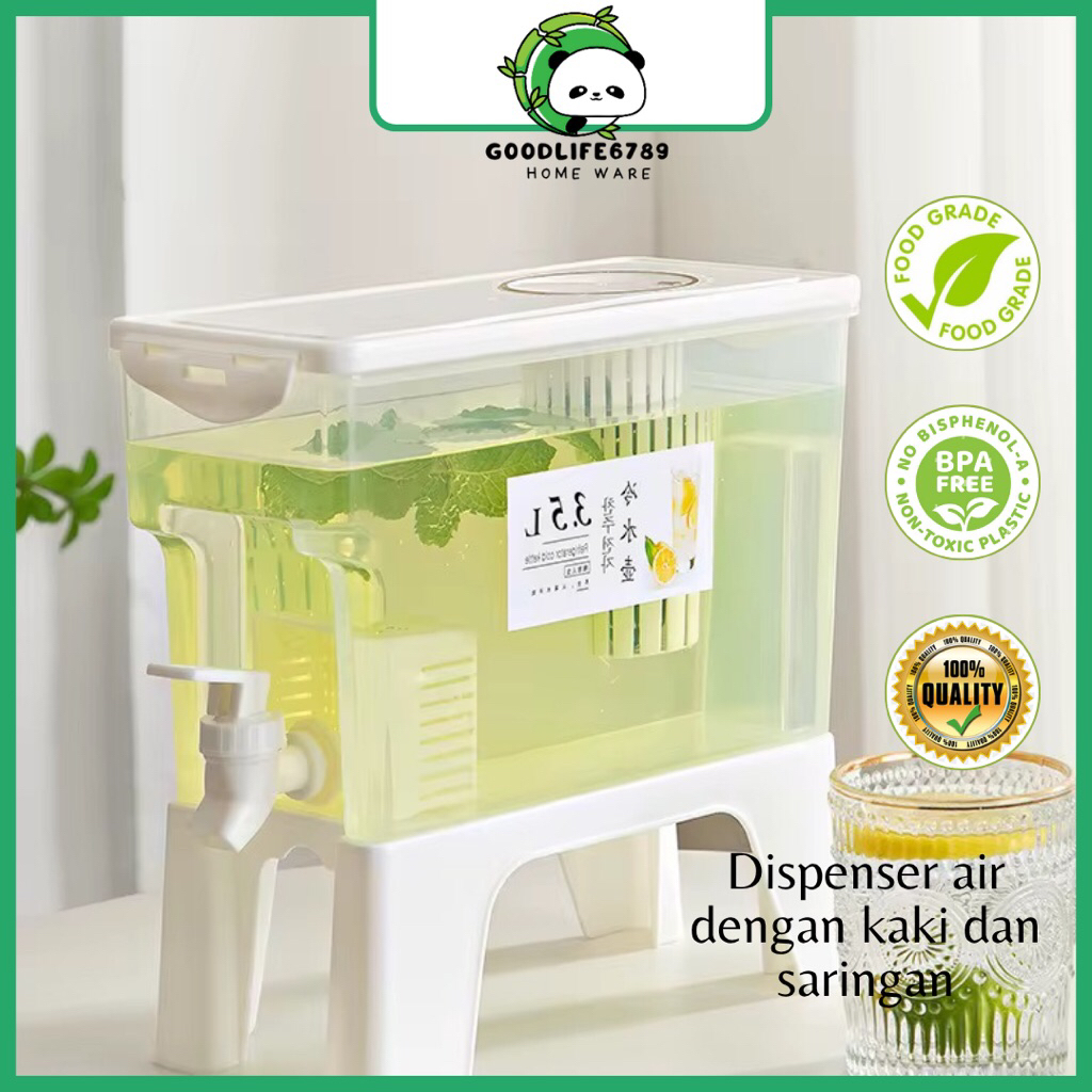 Jual Dispenser Air Minum Jus Juice Botol Minum Galon Kulkas Wadah Air ...