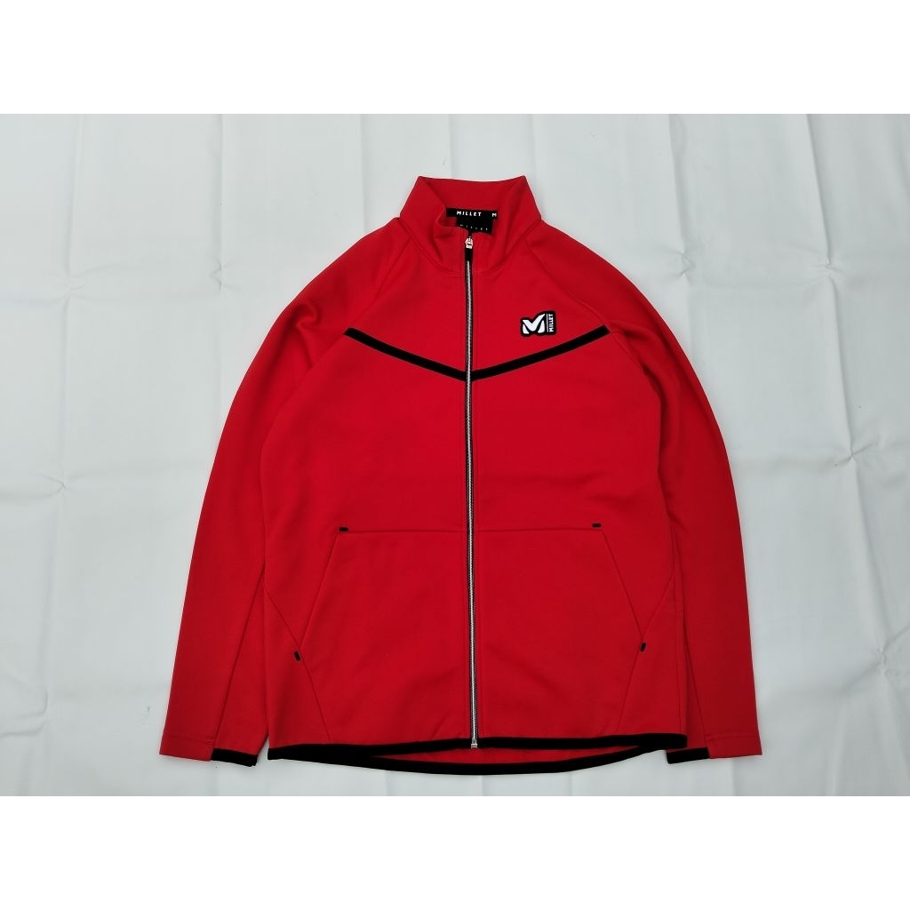 Jual jaket brand MILET bahan polar hanyat | Shopee Indonesia