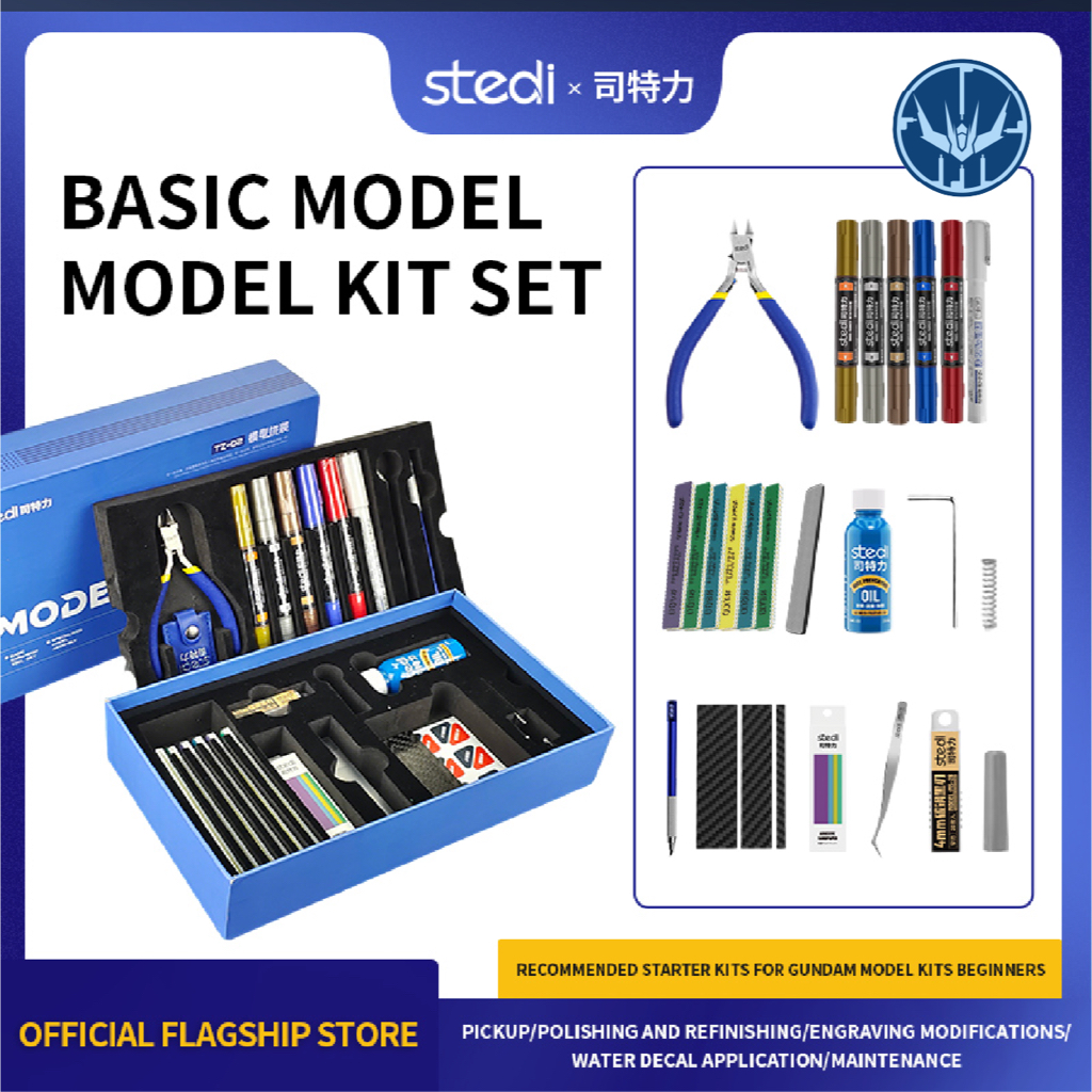 Jual STEDI Basic Set Tools untuk Pemula Set 2 - Tools Gunpla Mokit ...