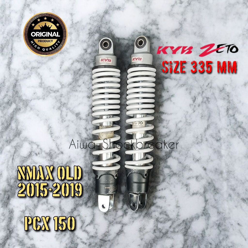 Jual Original KYB Zeto size 335 mm Shockbreaker Nmax 2015-2019/ PCX ...