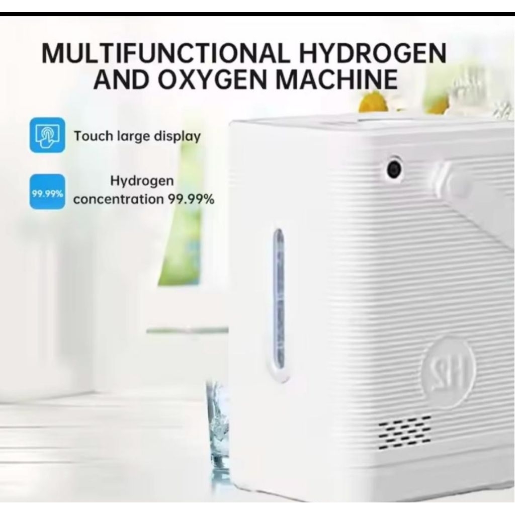 Jual PEM Hydrogen Gas Machine Inhaler 225ML Hydrogen Generator H2 ...