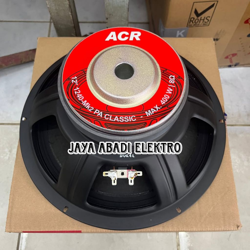 Jual Speaker ACR FULLRANGE 12 inch 1240 MK2 PA Classic | Shopee Indonesia