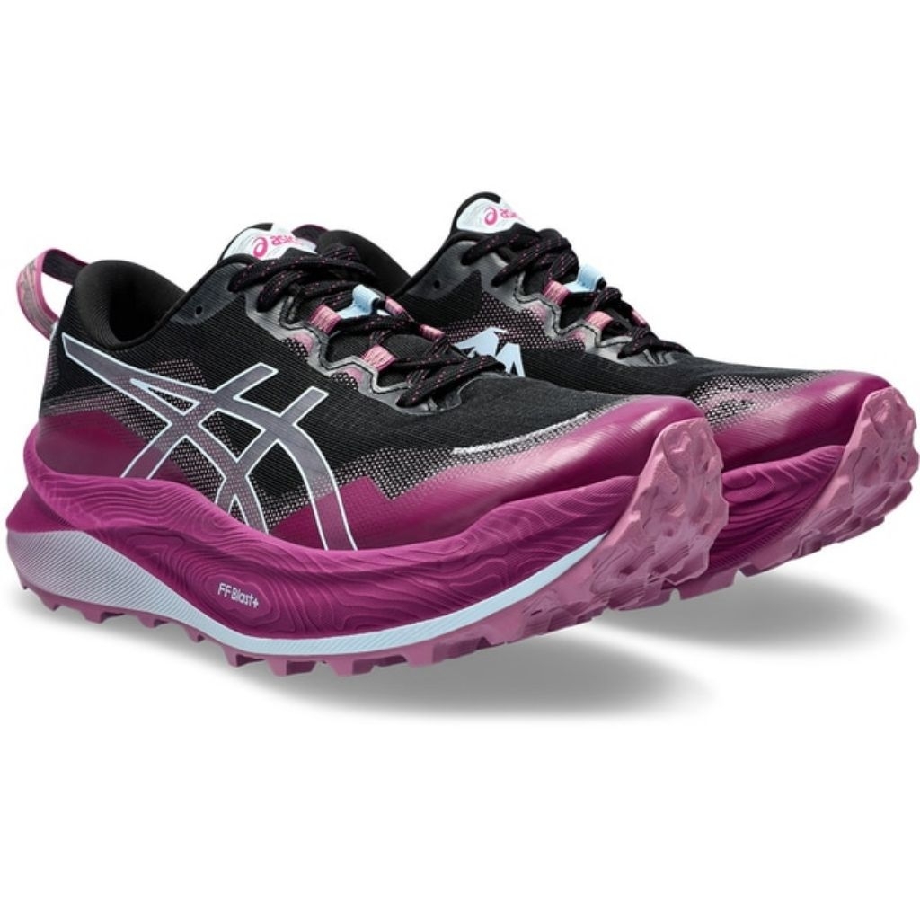 Jual Sepatu Running Asc Trabuco Max 3 Women Black Light Blue | Shopee ...