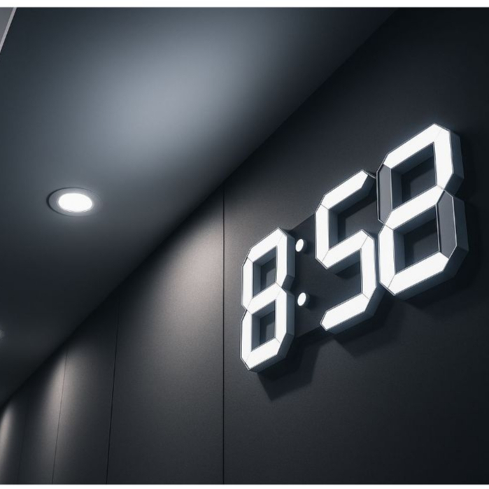 Jual Jam Dinding Digital Bisa Alarm 3D LED DIGITAL CLOCK Jam Meja ...