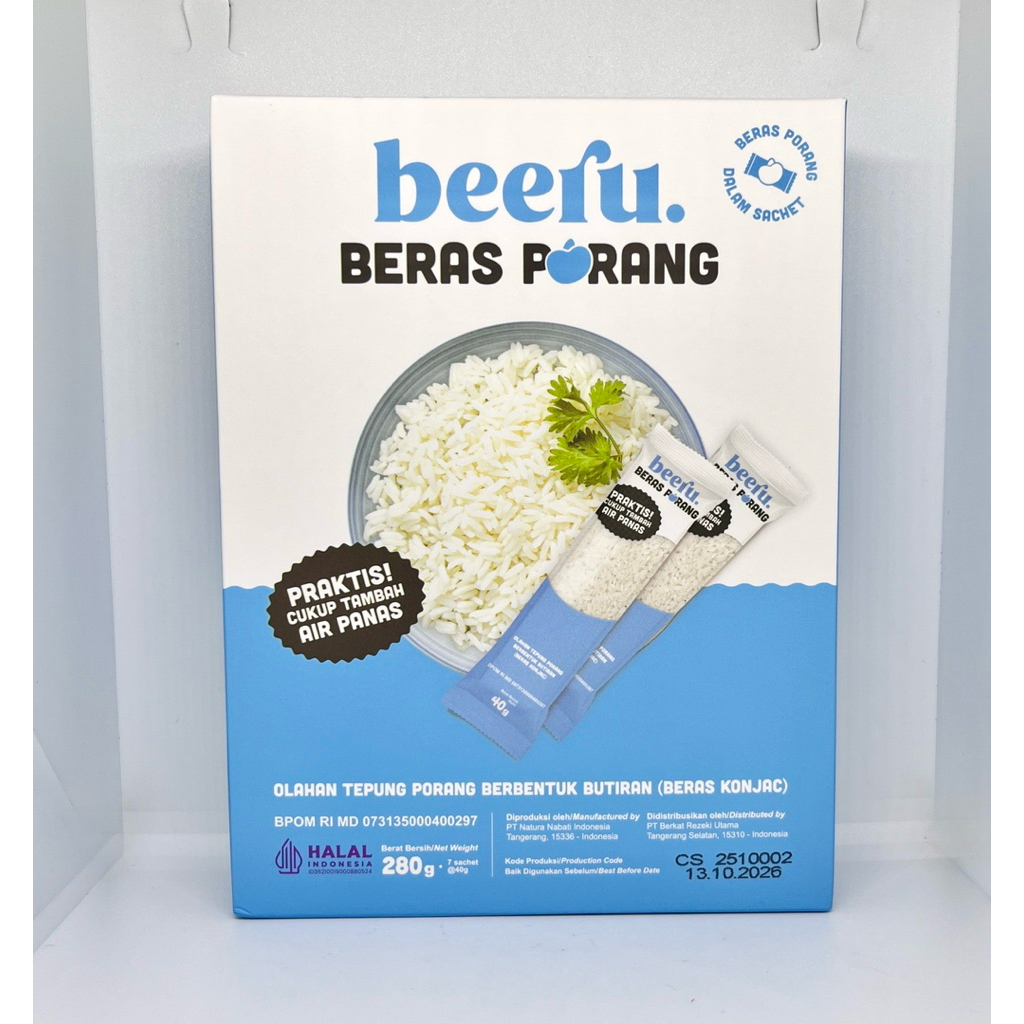 Jual Beeru Beras Porang Box - Shirataki Konjac Rice | Shopee Indonesia