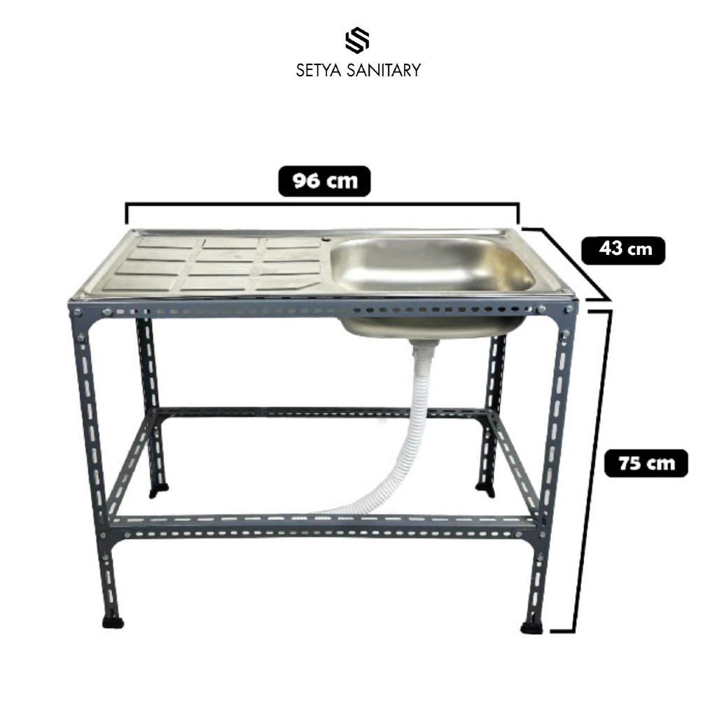 Jual Bak Cuci Piring Portabel Wastafel Portable Sink Portable Stainless ...