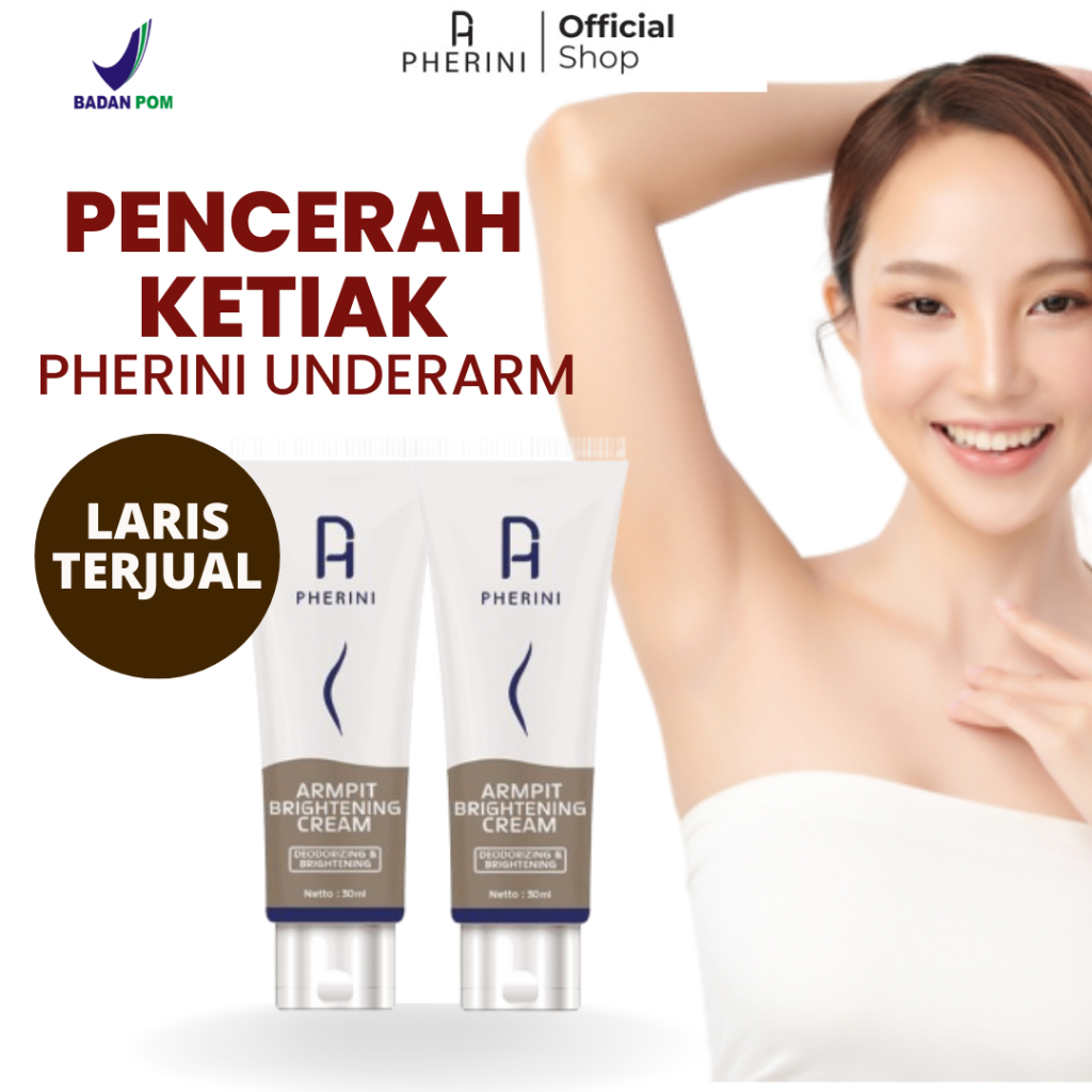 Jual PHERINI Underarm Armpit Brightening Cream - Krim Pencerah Pemutih ...