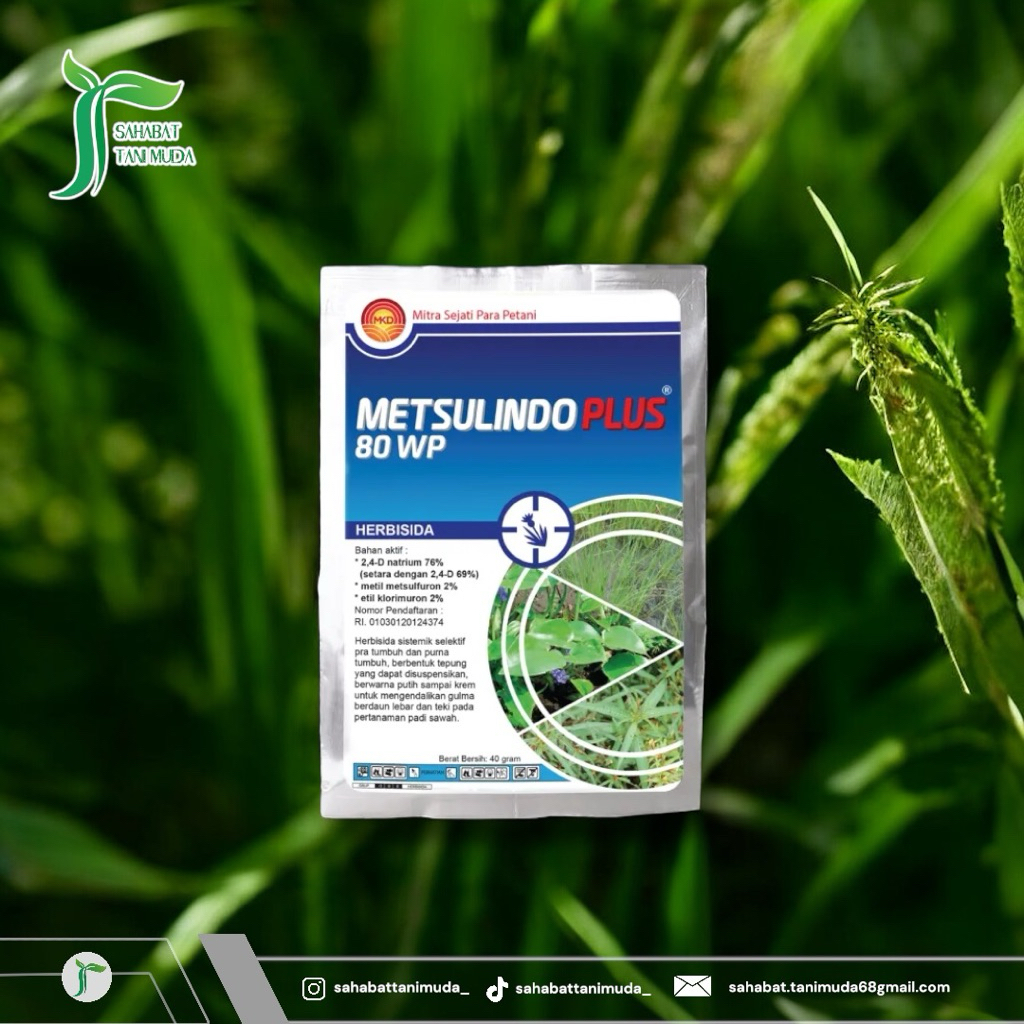 Jual Metsulindo Plus 80 WP Herbisida Selektif Padi | Shopee Indonesia