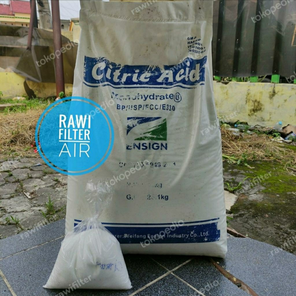 Jual Citric Acid Monohydrate/Citrun/Asam Sitrat 1kg | Shopee Indonesia